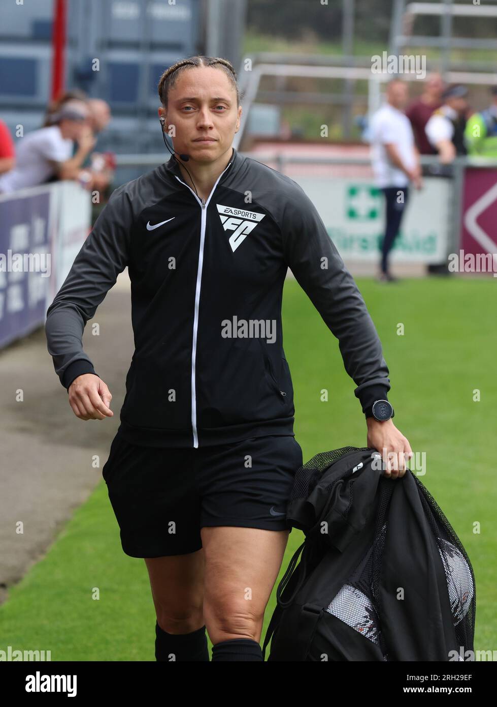 Fourth Official Referee Lauren Impey during National League match ...
