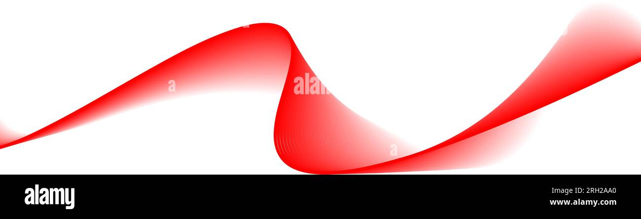 Wavy vector lines Stock Vector Images - Alamy