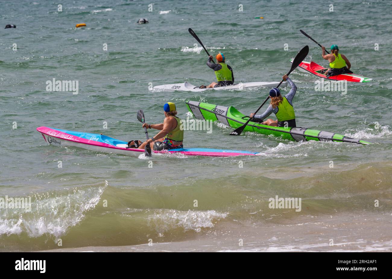 Branksome Chine, Poole, Dorset, UK. 13th August 2023. The Surf Life ...