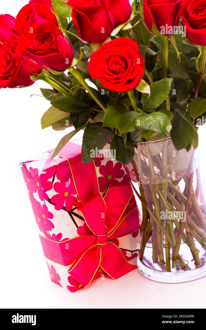 Candy candies box rose red roses hi-res stock photography and images ...