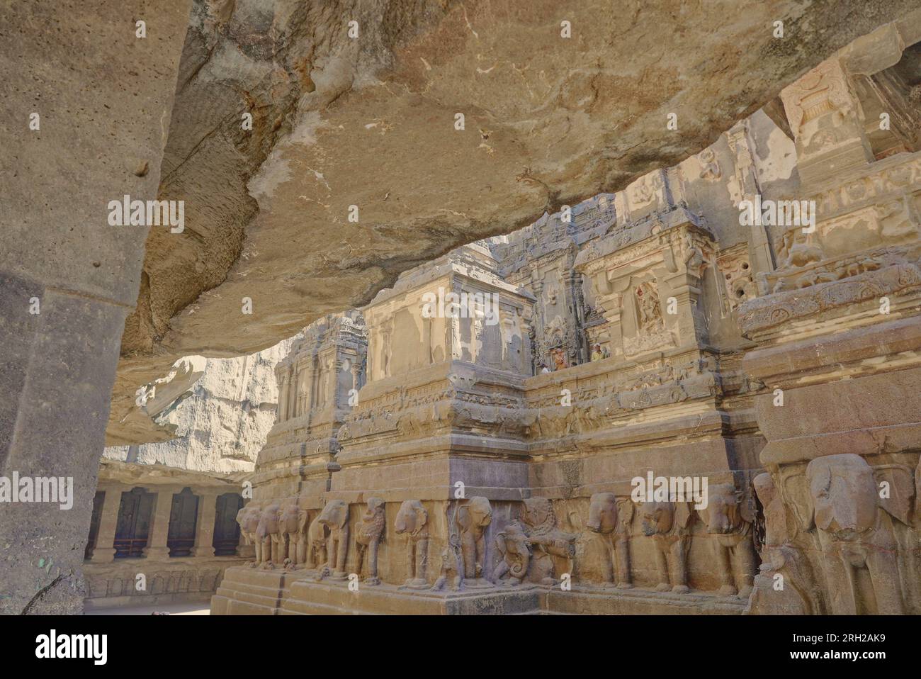 Details of the Ellora Caves are spectacular rock cut temple caves in ...