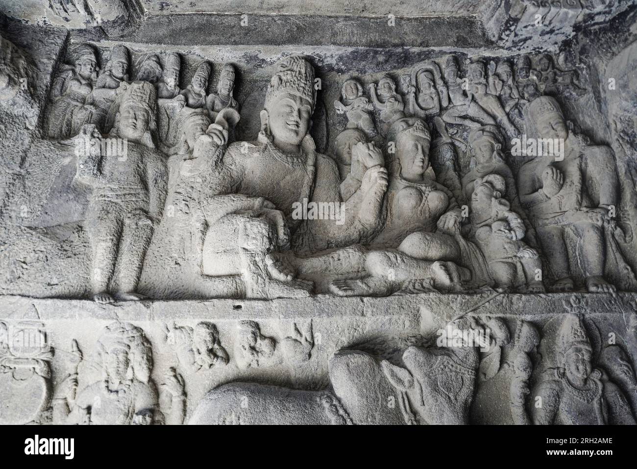 Details of the Ellora Caves are spectacular rock cut temple caves in ...