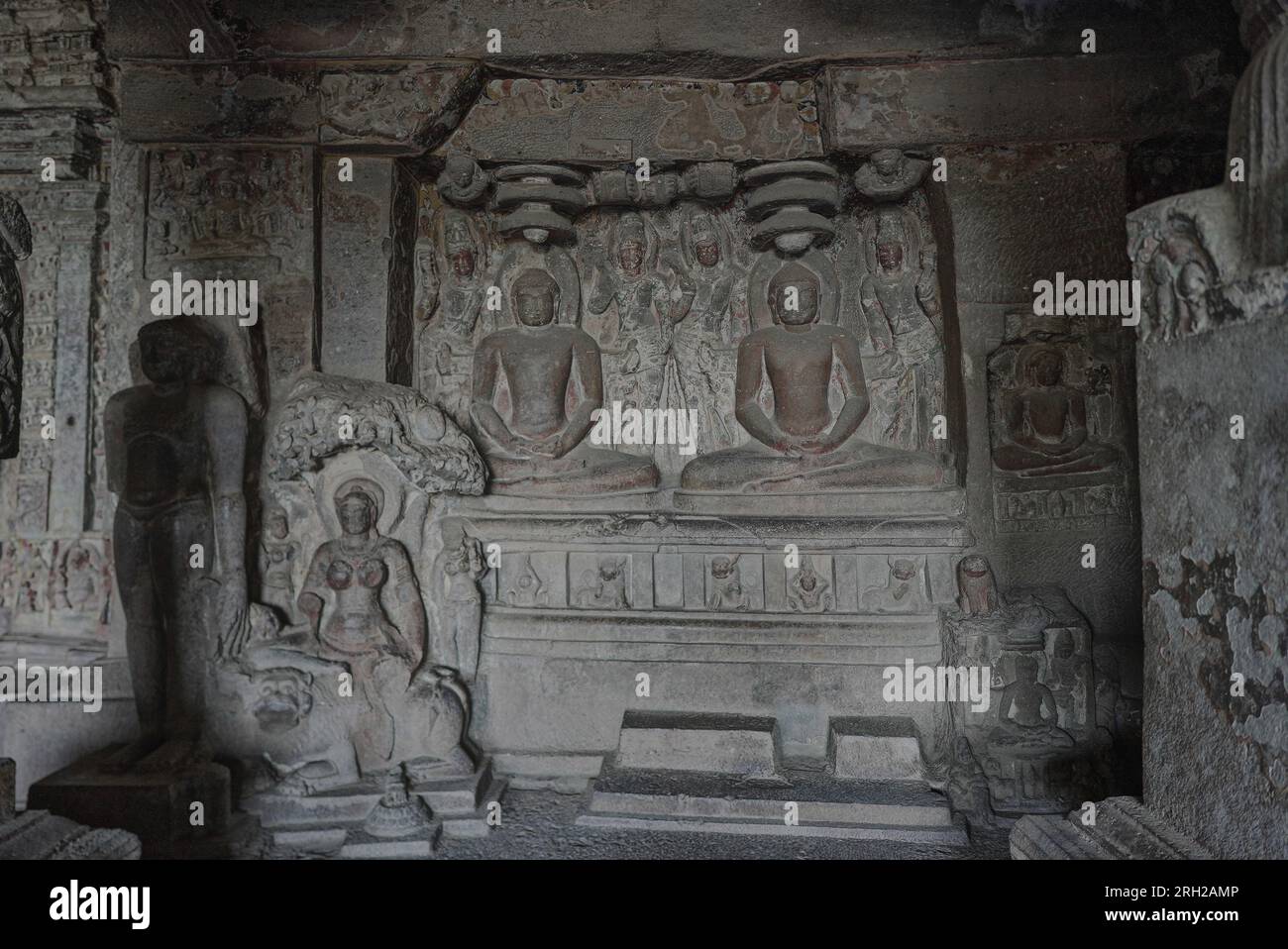 Details of the Ellora Caves are spectacular rock cut temple caves in ...