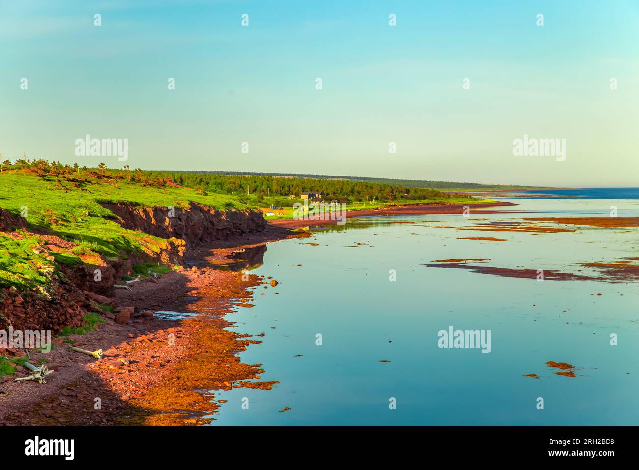 Amethyst coast of the White Sea at Cape Ship. Abandoned amethyst mining ...