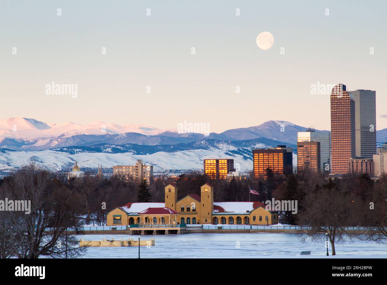 Mile High City of Denver Stock Photo - Alamy