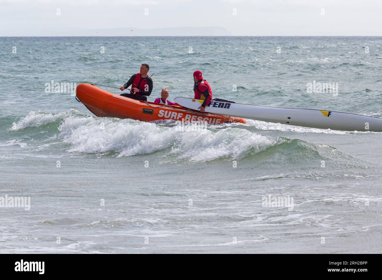 Branksome Chine, Poole, Dorset, UK. 13th August 2023. The Surf Life ...