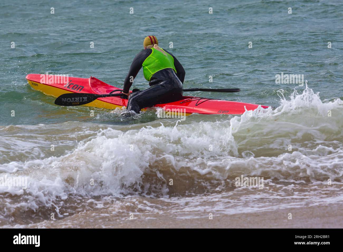 Branksome Chine, Poole, Dorset, UK. 13th August 2023. The Surf Life ...