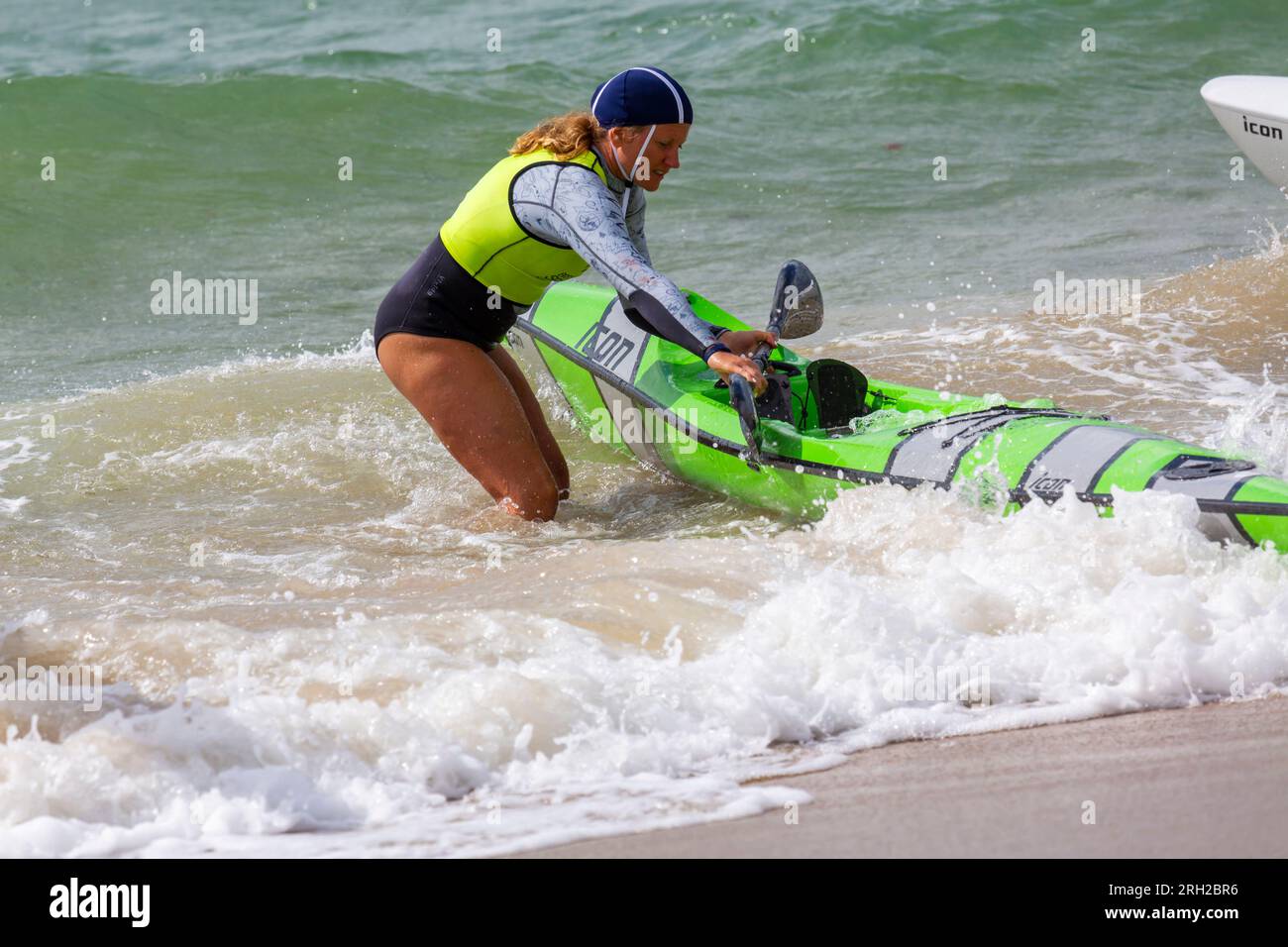 Branksome Chine, Poole, Dorset, UK. 13th August 2023. The Surf Life ...