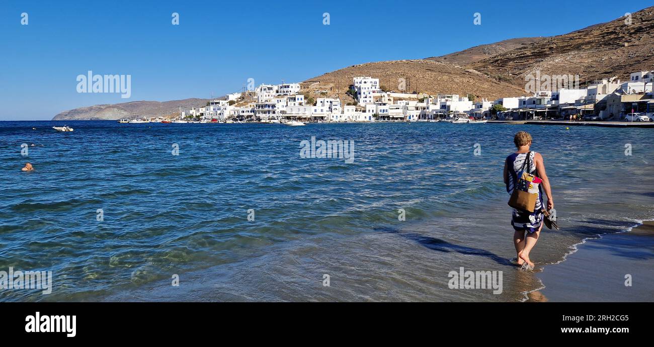 Paralia Stafida beach - Παραλία Σταφίδα, Panormos, Tinos island, Greece ...