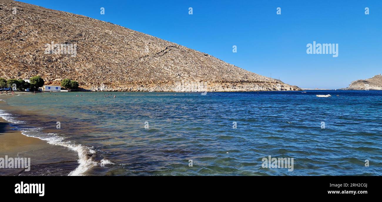 Paralia Stafida beach - Παραλία Σταφίδα, Panormos, Tinos island, Greece ...
