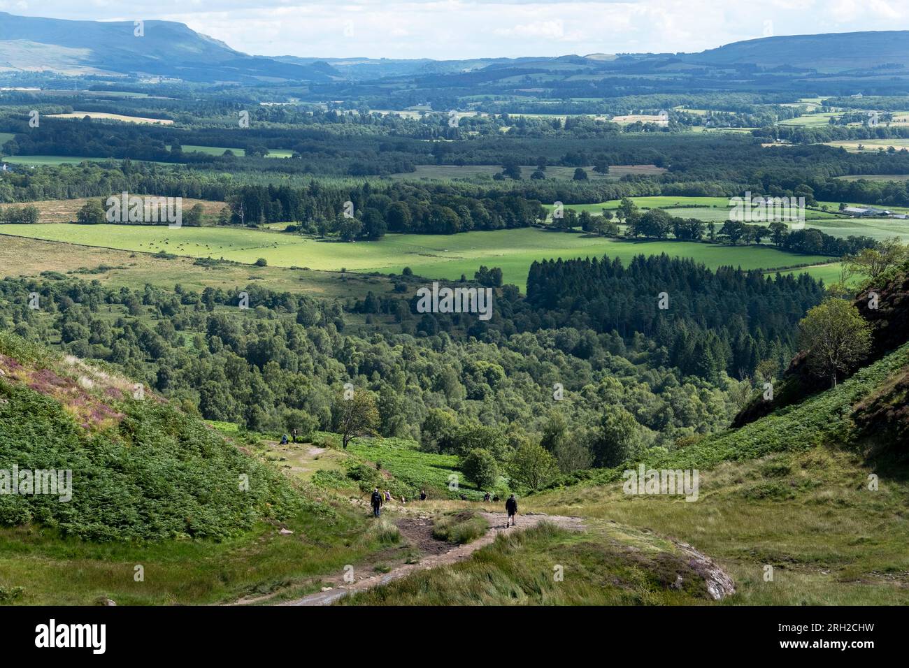 View looking from Conic Hill, Loch Lomond & Trossachs National Park ...