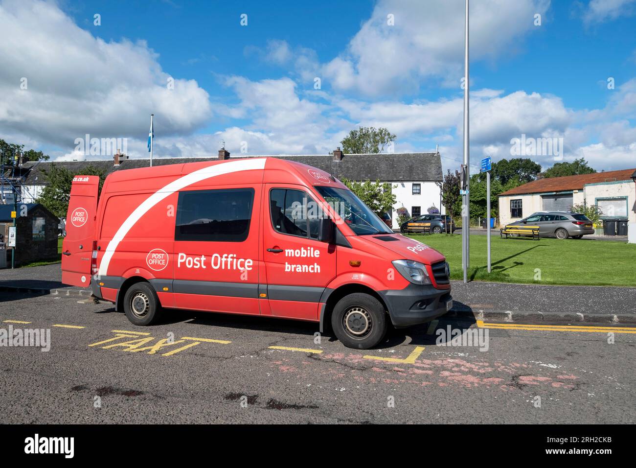 Post office van hi-res stock photography and images - Alamy
