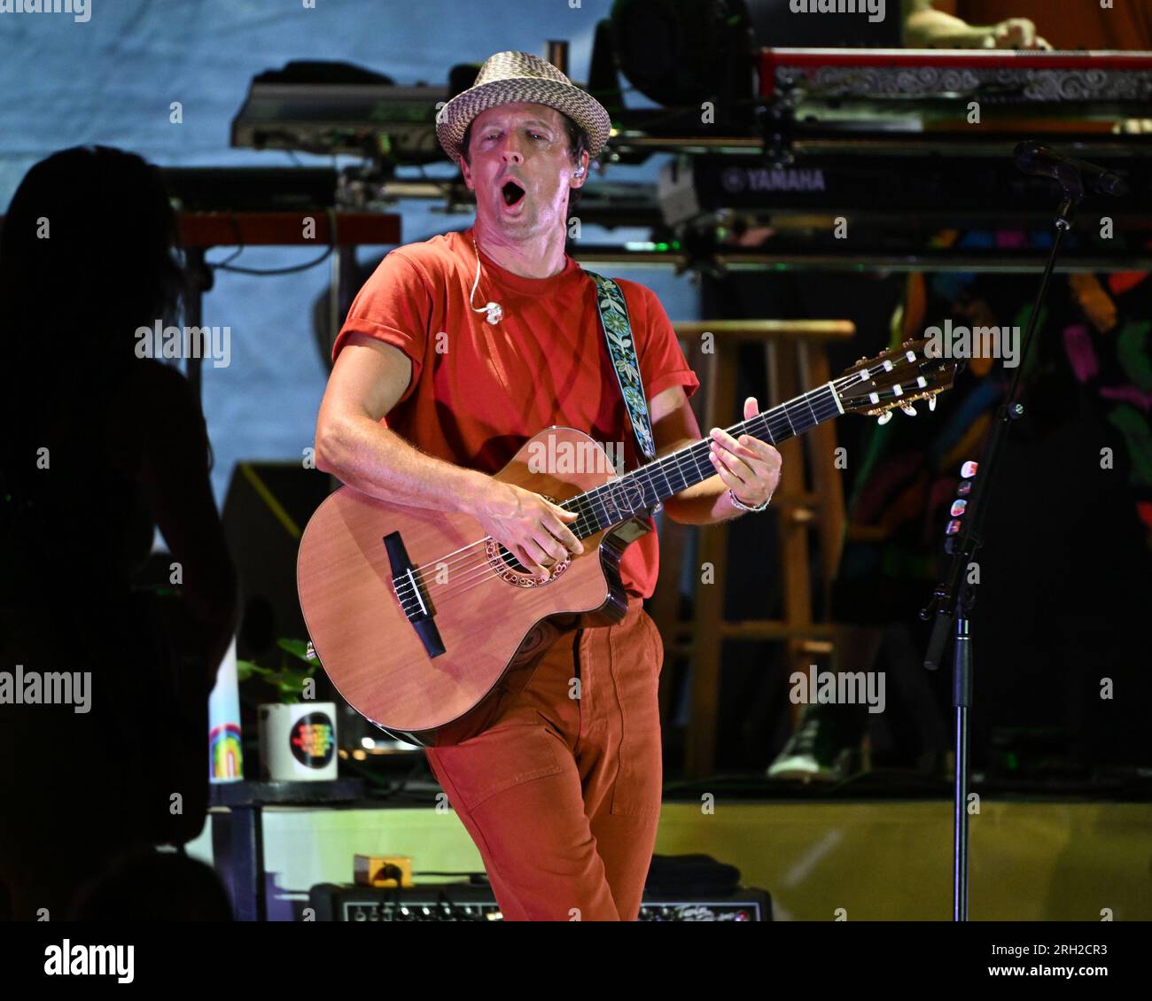 Boca Raton. 12th Aug, 2023. Jason Mraz performs during The Mystical ...