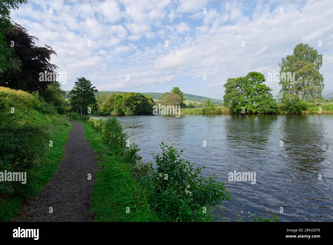 River Tay at Aberfeldy, Perthshire Stock Photo - Alamy