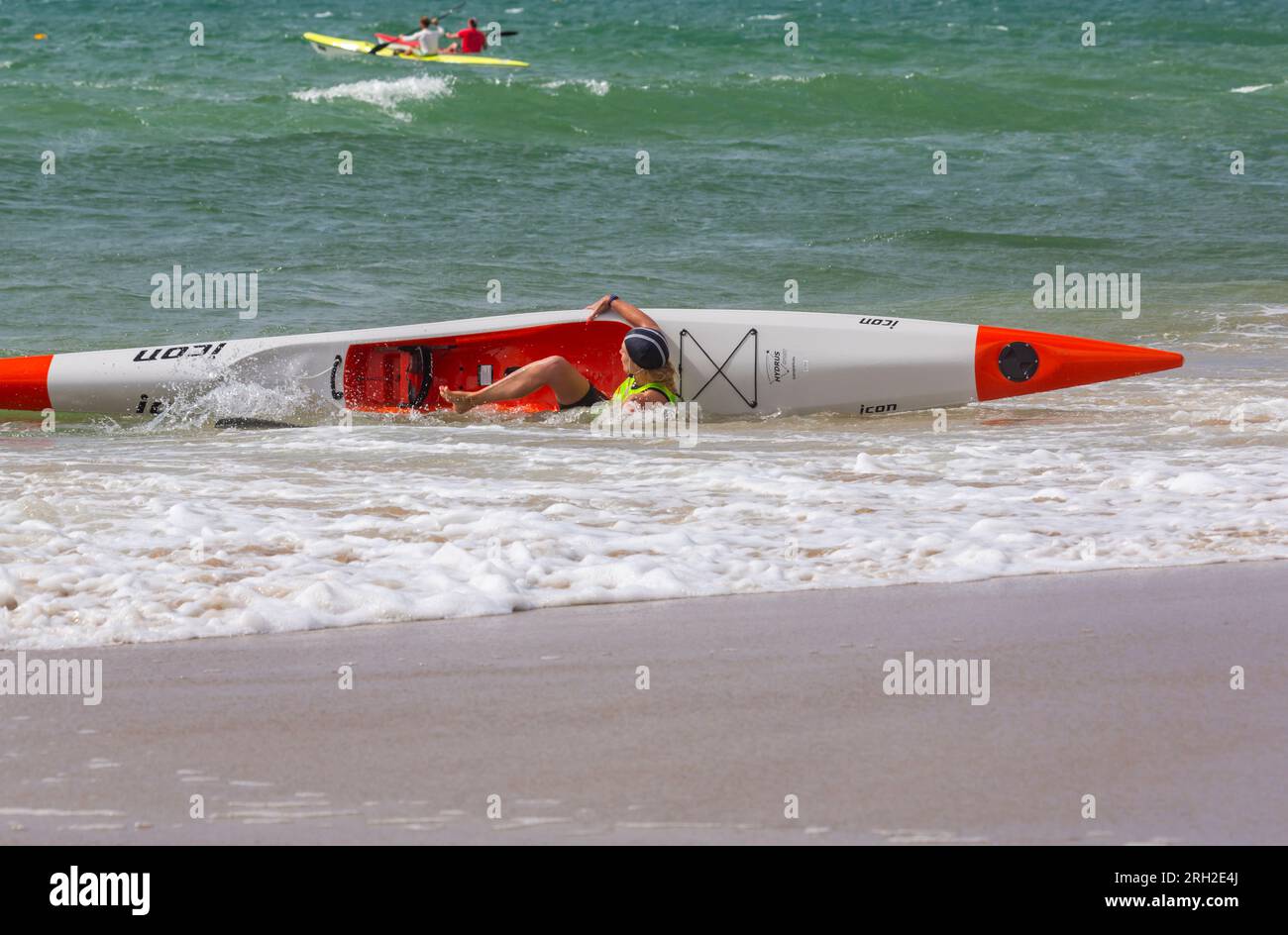 Branksome Chine, Poole, Dorset, UK. 13th August 2023. The Surf Life ...