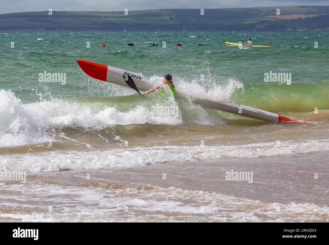 Surf life saving paddle ski hi-res stock photography and images - Alamy
