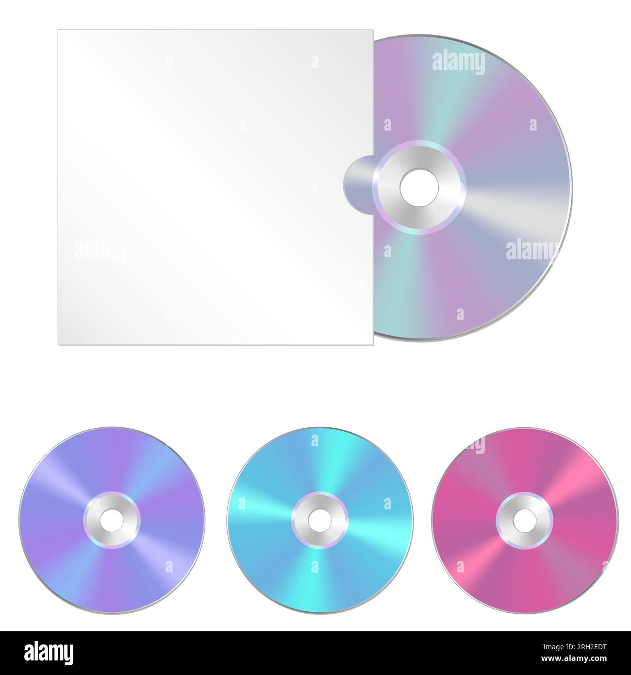 Realistic cd hi-res stock photography and images - Alamy