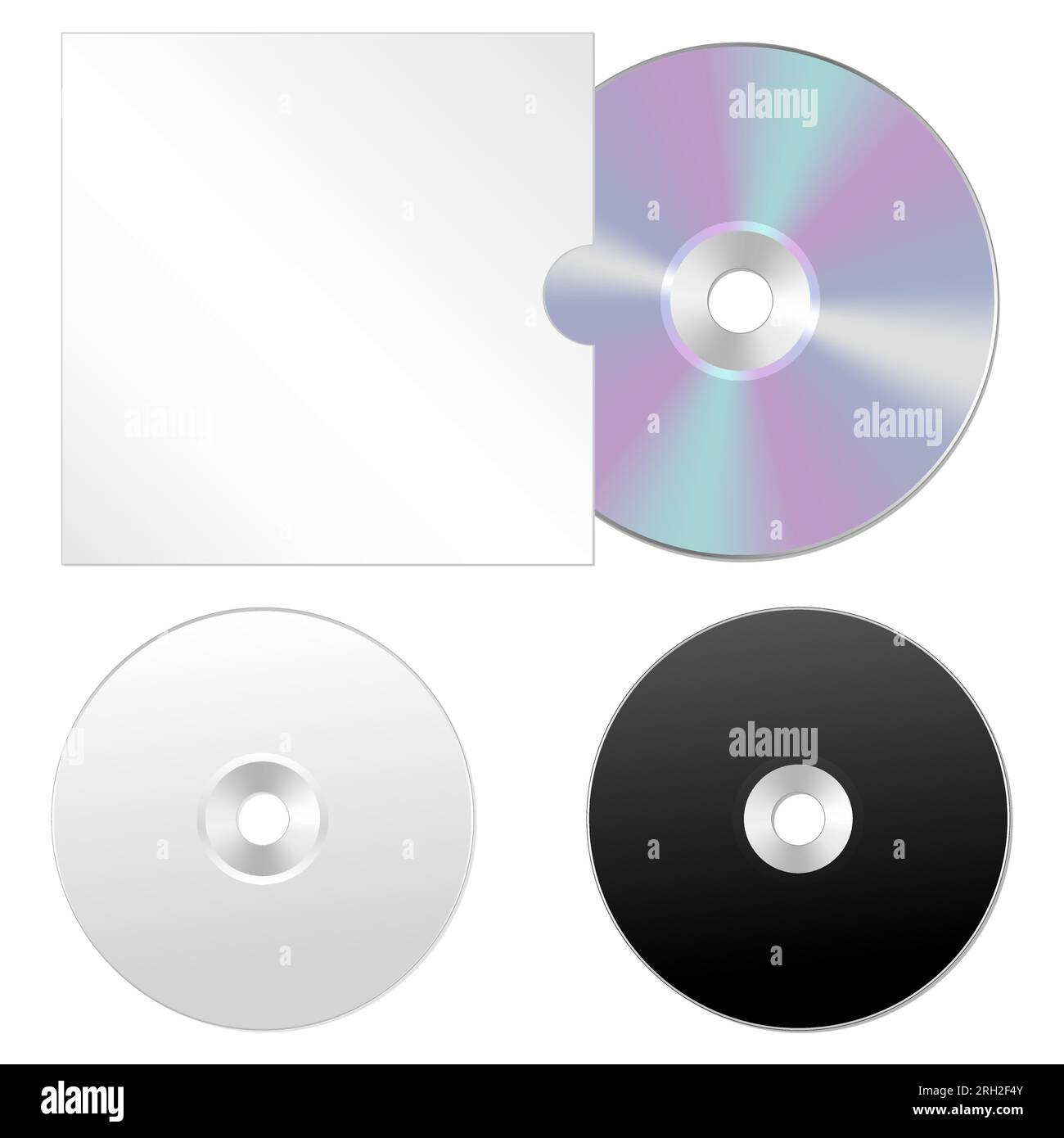 Realistic cd hi-res stock photography and images - Alamy