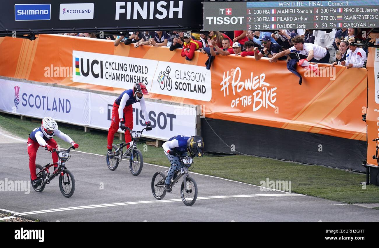 France's Romain Mahieu wins The Men's Elite Final during day eleven of ...