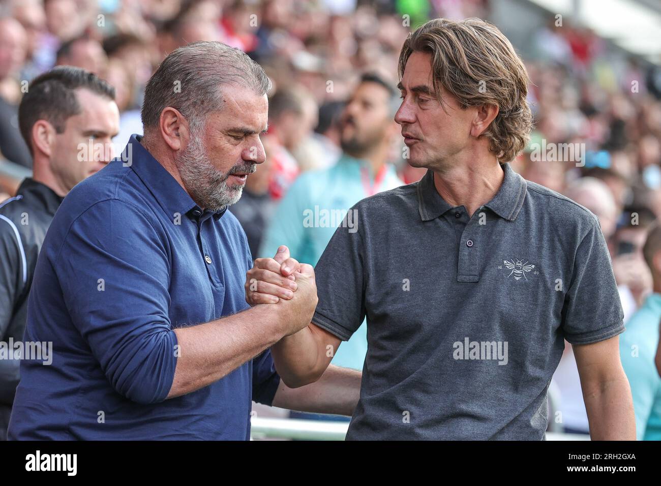 head coach of Tottenham Hotspur and Thomas Frankhead coach of Brentford ...