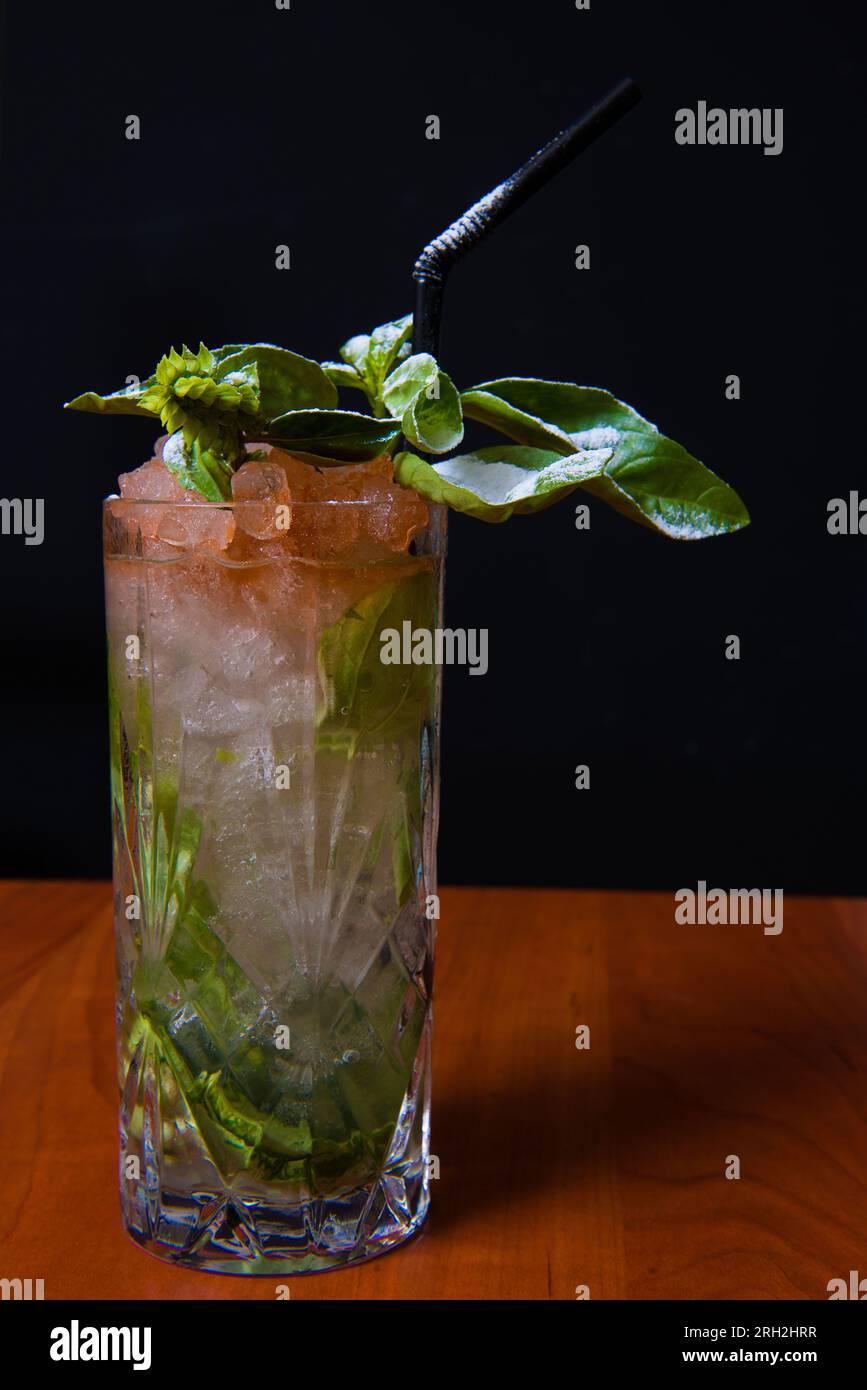 Fresh cold drinks herbs hi-res stock photography and images - Alamy
