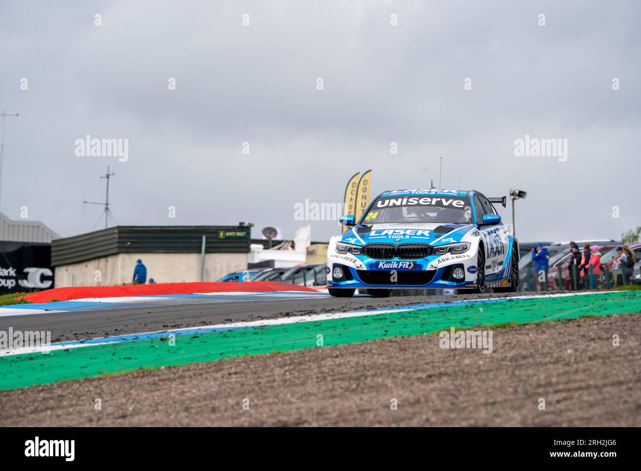 Dunfermline, UK. 13th Aug, 2023. BTCC Knockhill Race 1 during the ...