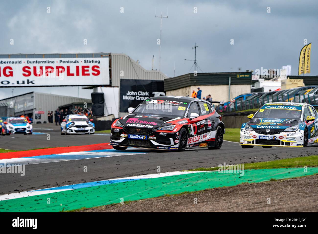 Dunfermline, UK. 13th Aug, 2023. BTCC Knockhill Race 1 during the ...