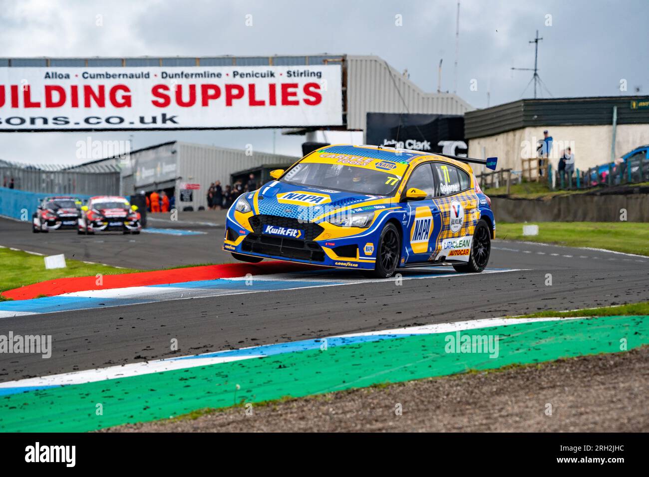 Dunfermline, UK. 13th Aug, 2023. BTCC Knockhill Race 1 during the British Touring Car ...