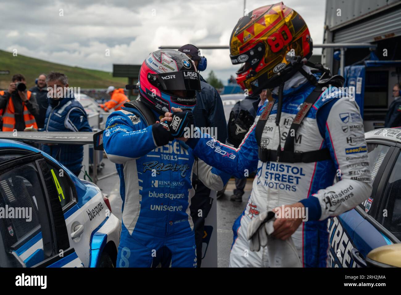 Dunfermline, UK. 13th Aug, 2023. BTCC Knockhill Race 1 during the ...