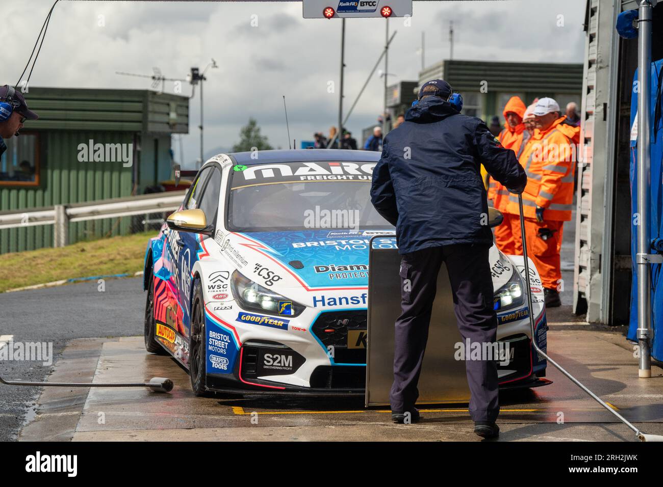 Dunfermline, UK. 13th Aug, 2023. BTCC Knockhill Race 1 during the ...
