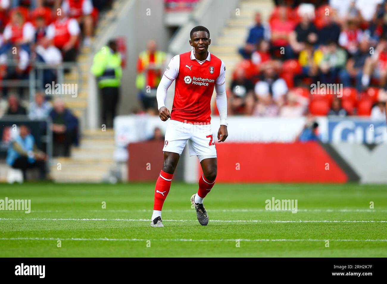AESSEAL New York Stadium, Rotherham, England - 12th August 2023 Hakeem ...