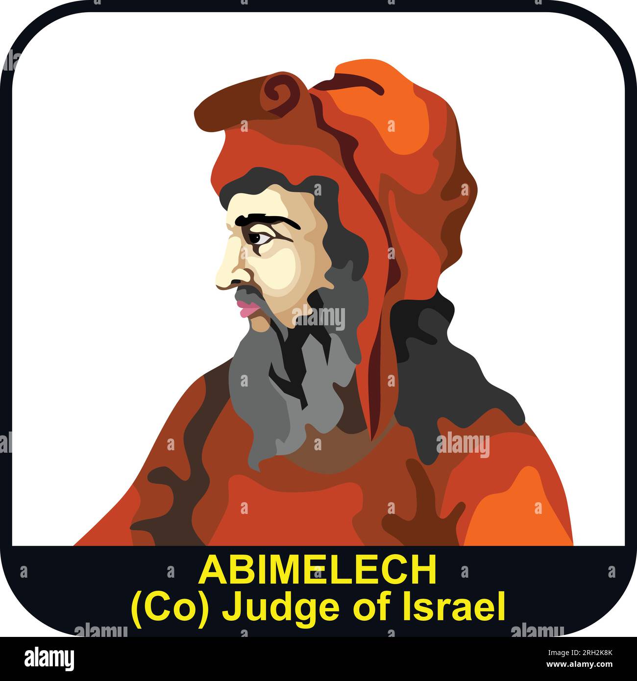 Abimelech Co-Judge of Israel Stock Vector Image & Art - Alamy