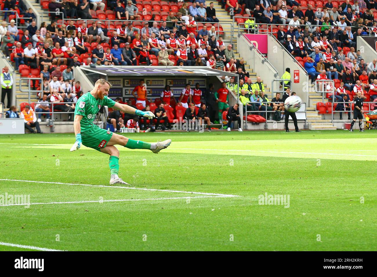 AESSEAL New York Stadium, Rotherham, England - 12th August 2023 Viktor ...