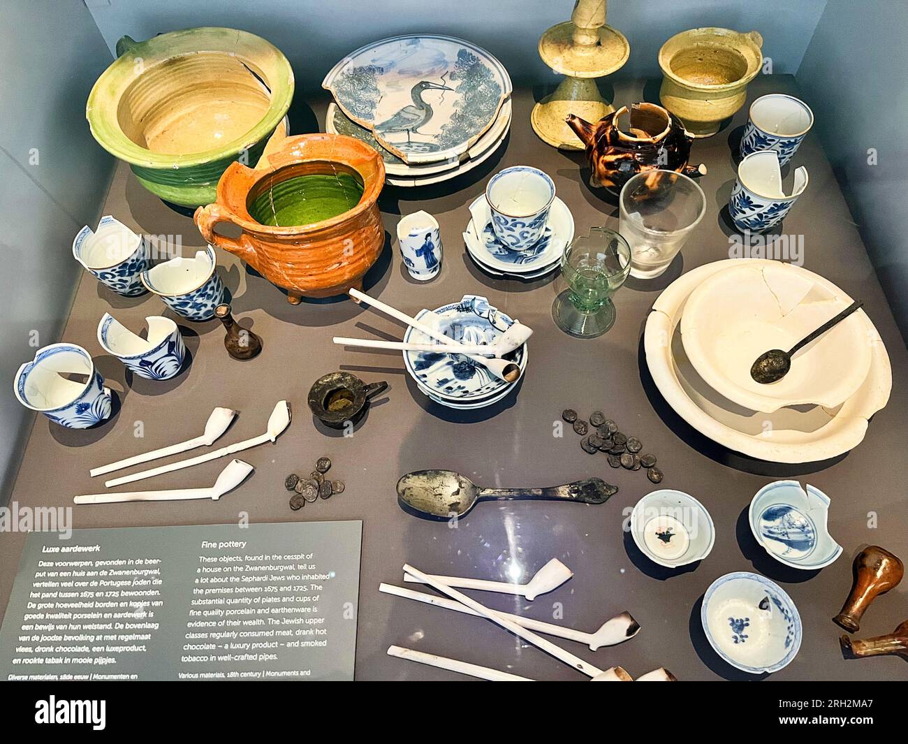 Amsterdam, Netherlands. August 6, 2023. Various old objects in the ...