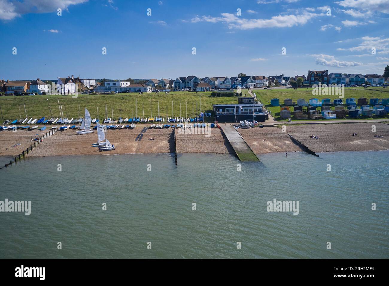Tankerton Bay Slopes and Beach Tankerton Whitstable Kent Stock Photo ...