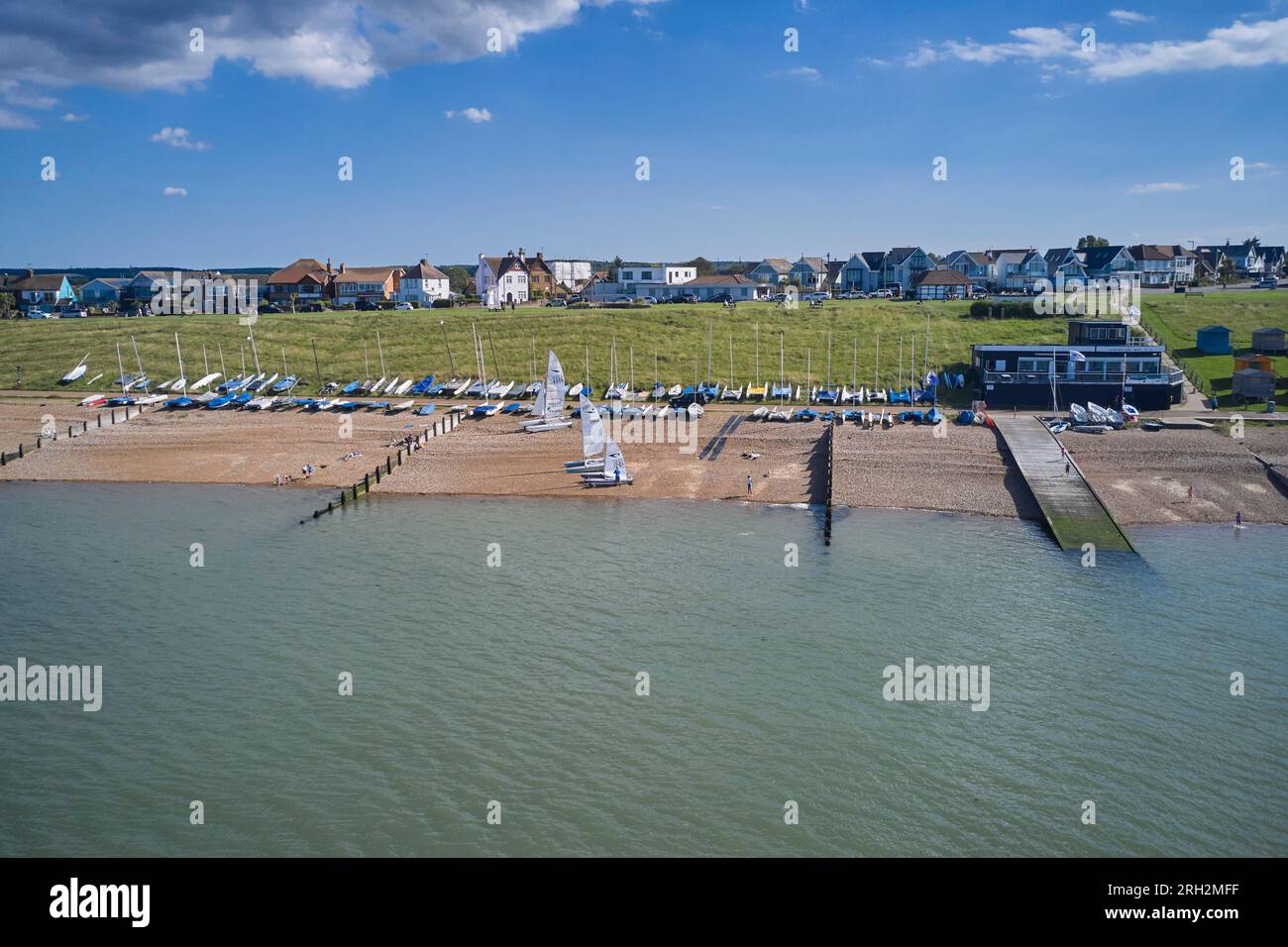 Tankerton Bay Slopes and Beach Tankerton Whitstable Kent Stock Photo ...
