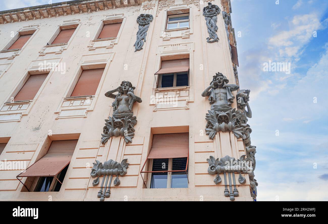 Ancient buildings in Split, Croatia Stock Photo - Alamy