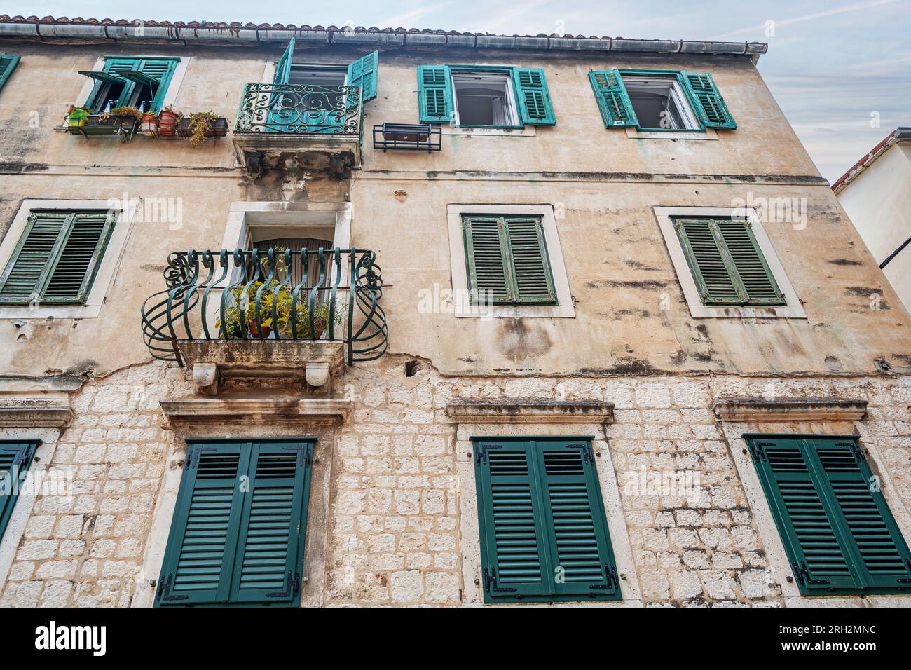 Ancient buildings in Split, Croatia Stock Photo - Alamy
