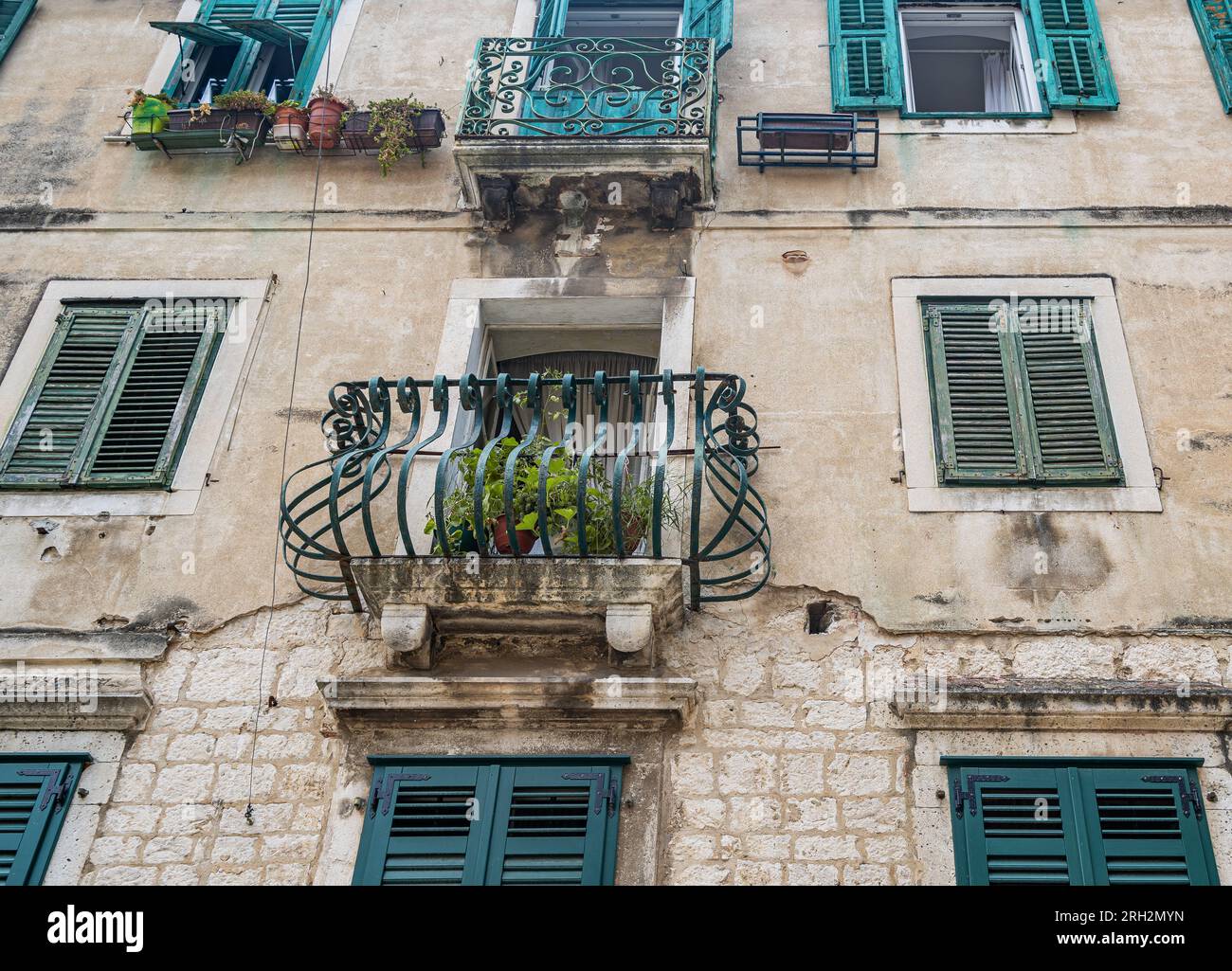 Ancient buildings in Split, Croatia Stock Photo - Alamy