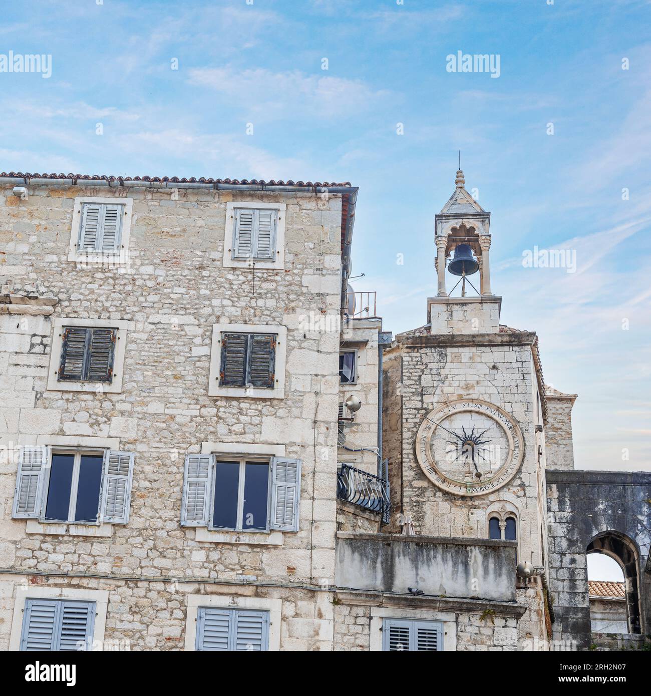 Ancient buildings in Split, Croatia Stock Photo - Alamy