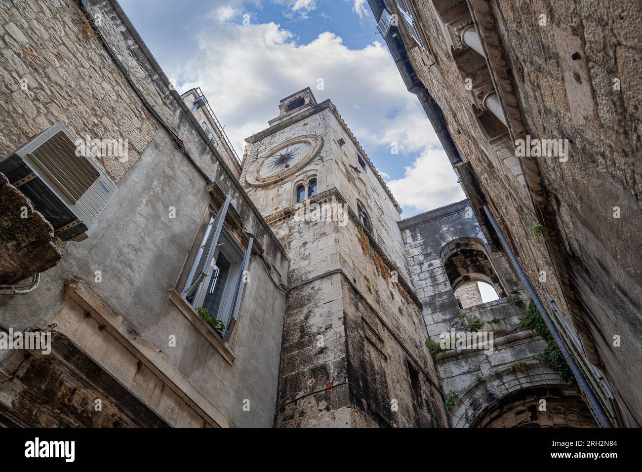Ancient buildings in Split, Croatia Stock Photo - Alamy