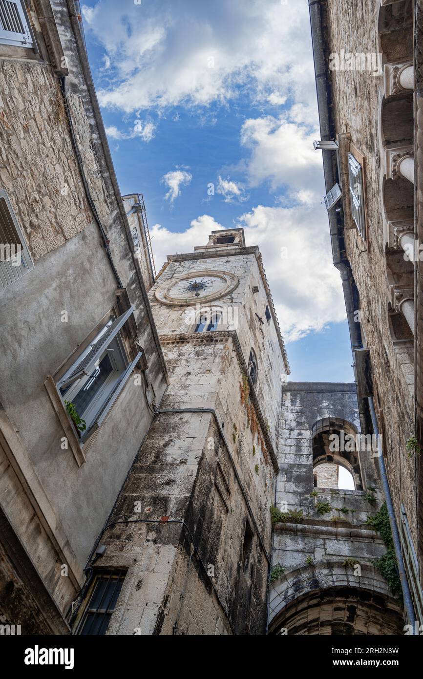 Ancient buildings in Split, Croatia Stock Photo - Alamy