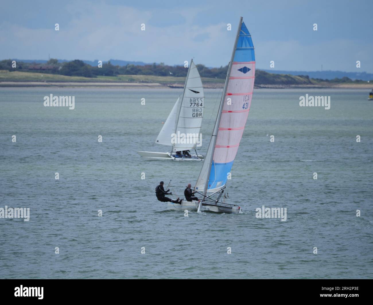 Sheerness, Kent, UK. 13th Aug, 2023. UK Weather: an overcast day with ...