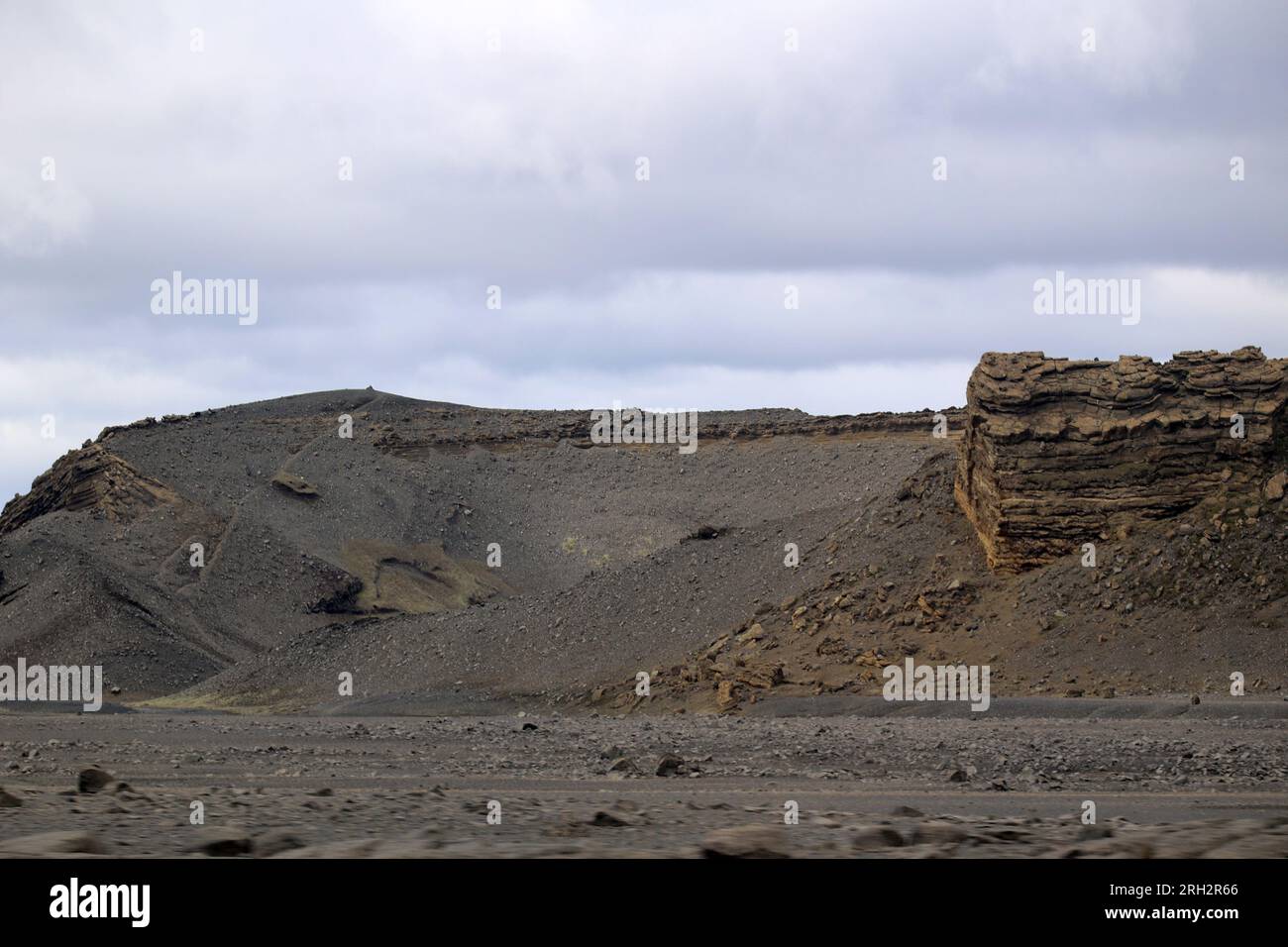 Hrossaborg crater hi-res stock photography and images - Alamy