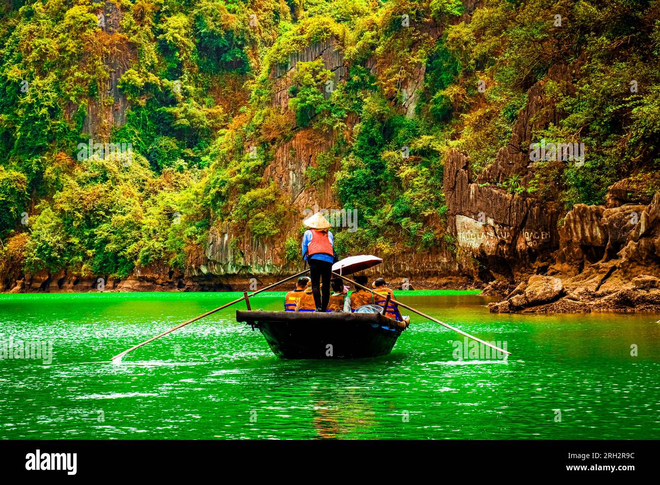 Ha Long bay nature Stock Photo - Alamy