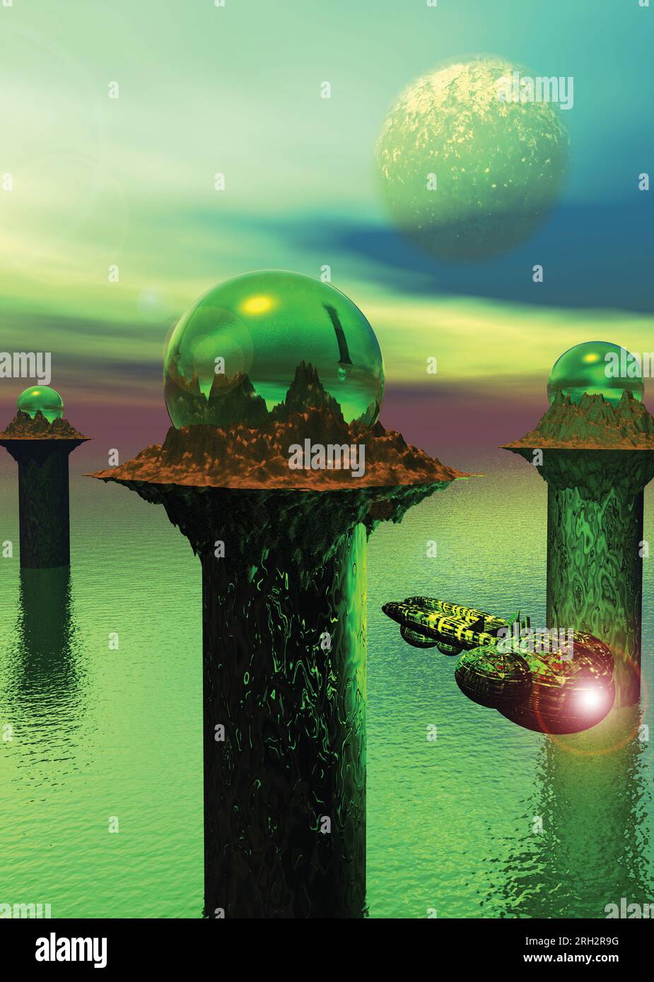 Planet spheres hi-res stock photography and images - Alamy