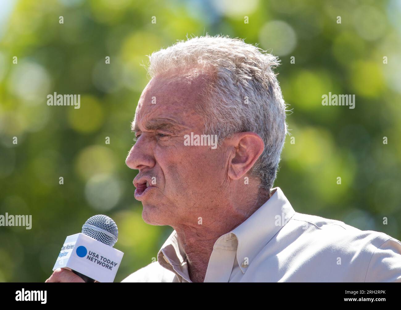 Des Moines, Iowa / USA - August 12, 2023: Author and Democratic ...