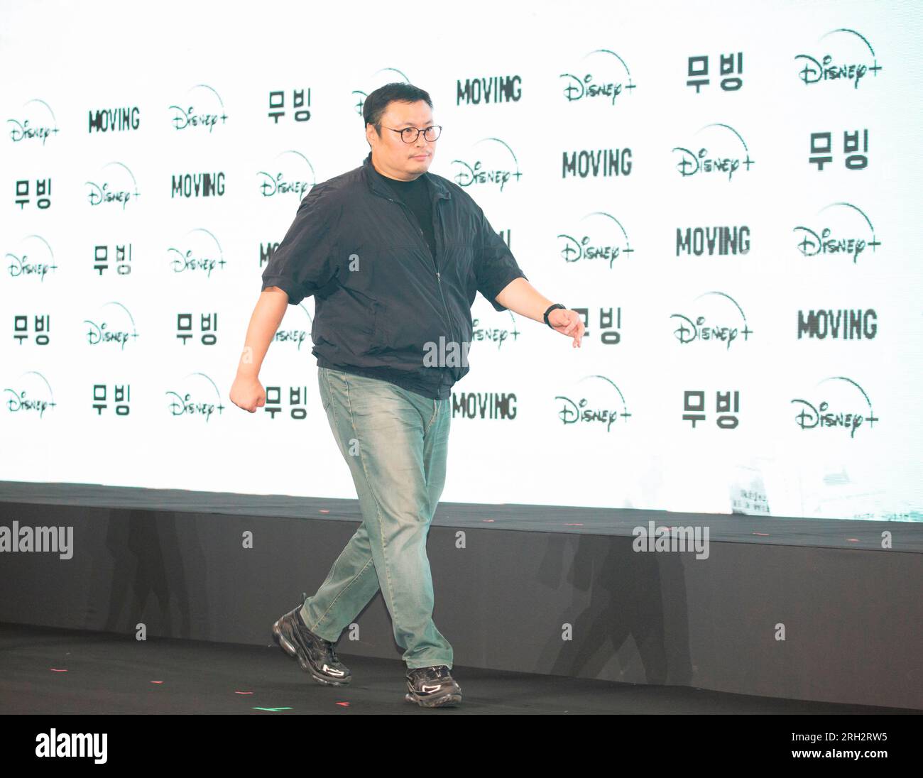 Kang Full, August 3, 2023 : Writer Kang Full attends a press conference ...
