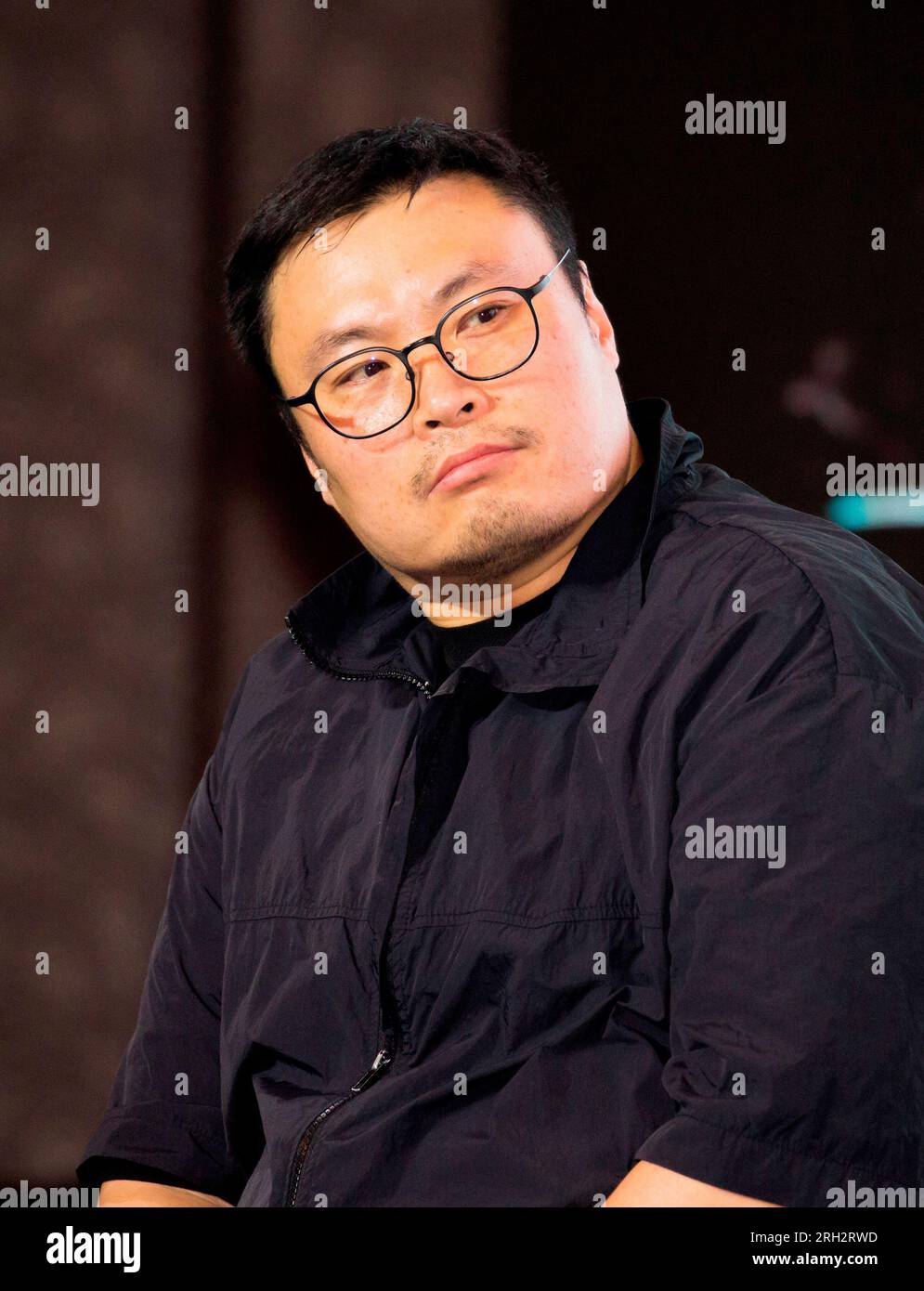 Kang Full, August 3, 2023 : Writer Kang Full attends a press conference ...