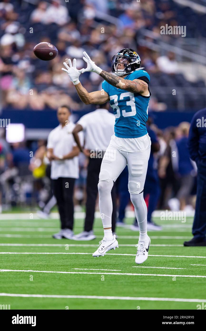 Jacksonville Jaguars wide receiver Jacob Harris (83) catches a pass ...